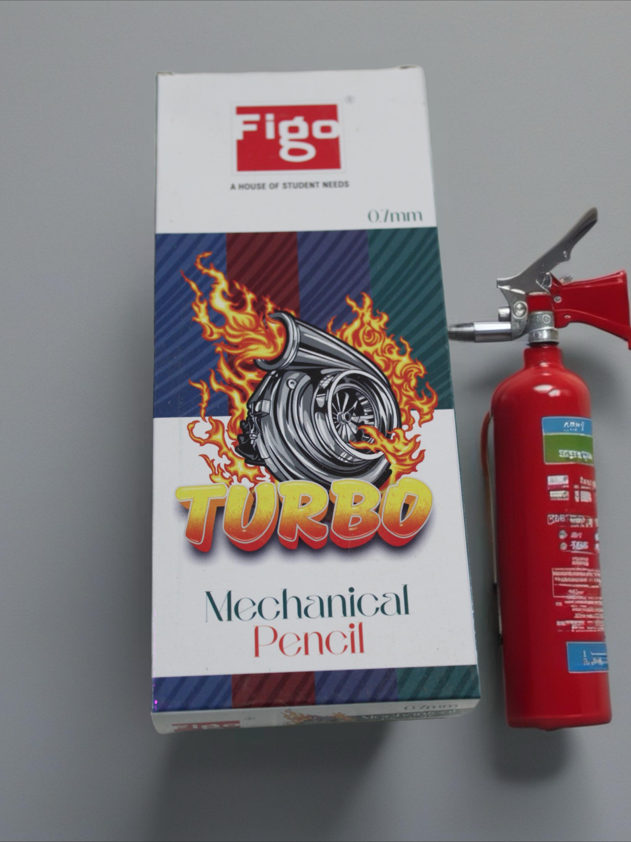 FIGO TURBO MECHANICAL PENCIL 0.7MM WITH LEAD WORTH Rs 5 FREE. PACK OF ...