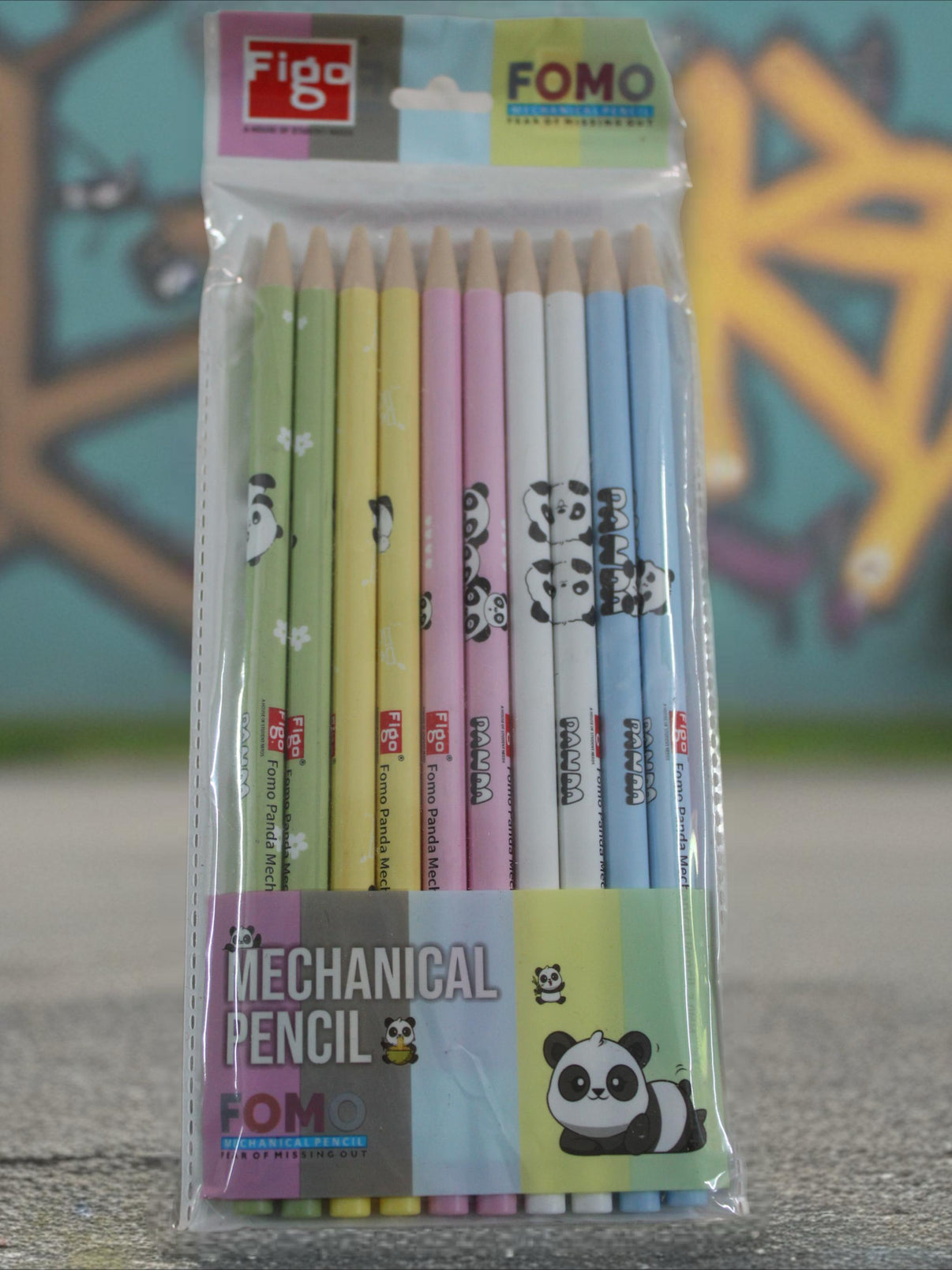 FIGO FOMO PANDA MECHANICAL PENCIL 2MM PACK OF 10 – SINDHU AGENCY
